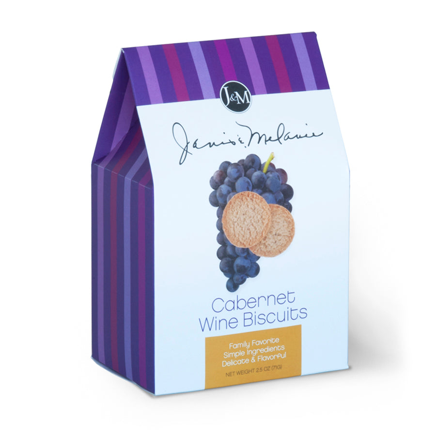 Cabernet Wine Biscuits